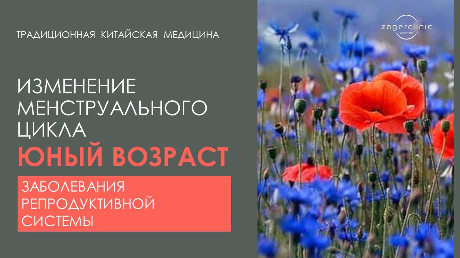 Изменения менструального цикла. Юный возраст