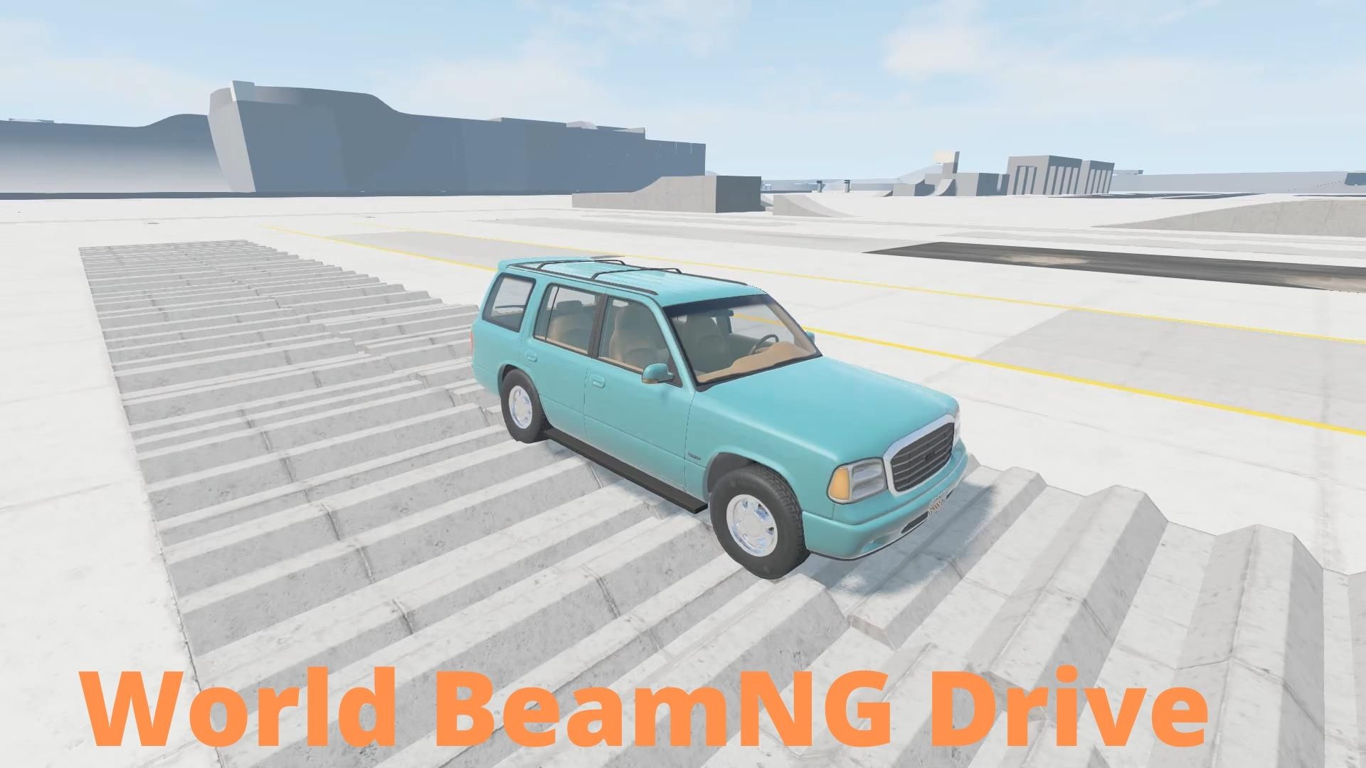 Тест подвески #2 - BeamNG Drive | World BeamNG Drive