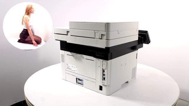 Интересное видео в Nix Москва про принтер Canon i-SENSYS MF455dw Белый, черный в НИКС