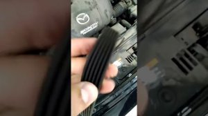 Причина внезапного обрыва ремня генератора ,Mazda CX-5