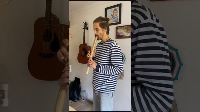 первые навыки игры на бамбуковой флейте