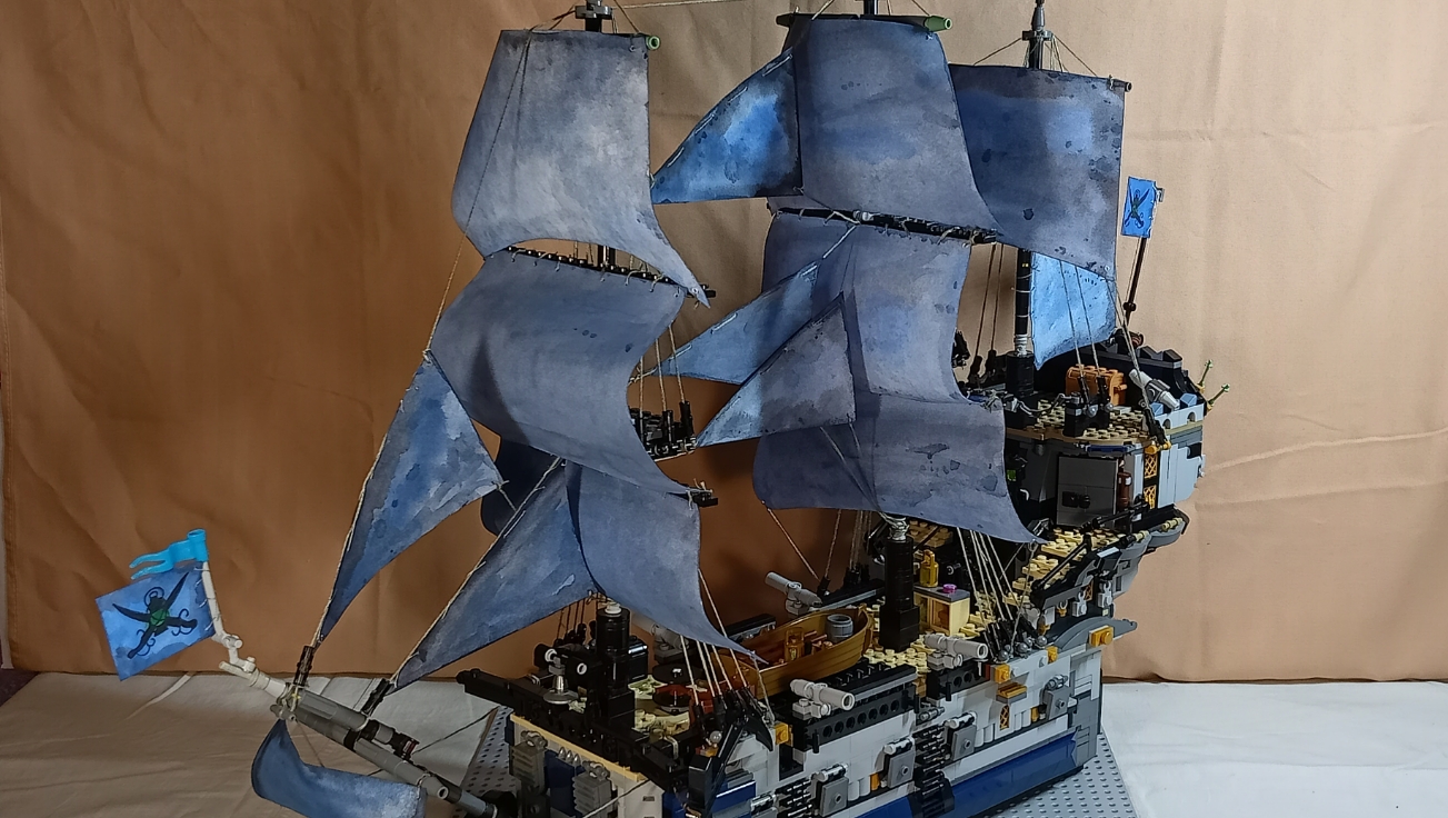 Lego корабль: небольшой обзор самоделки