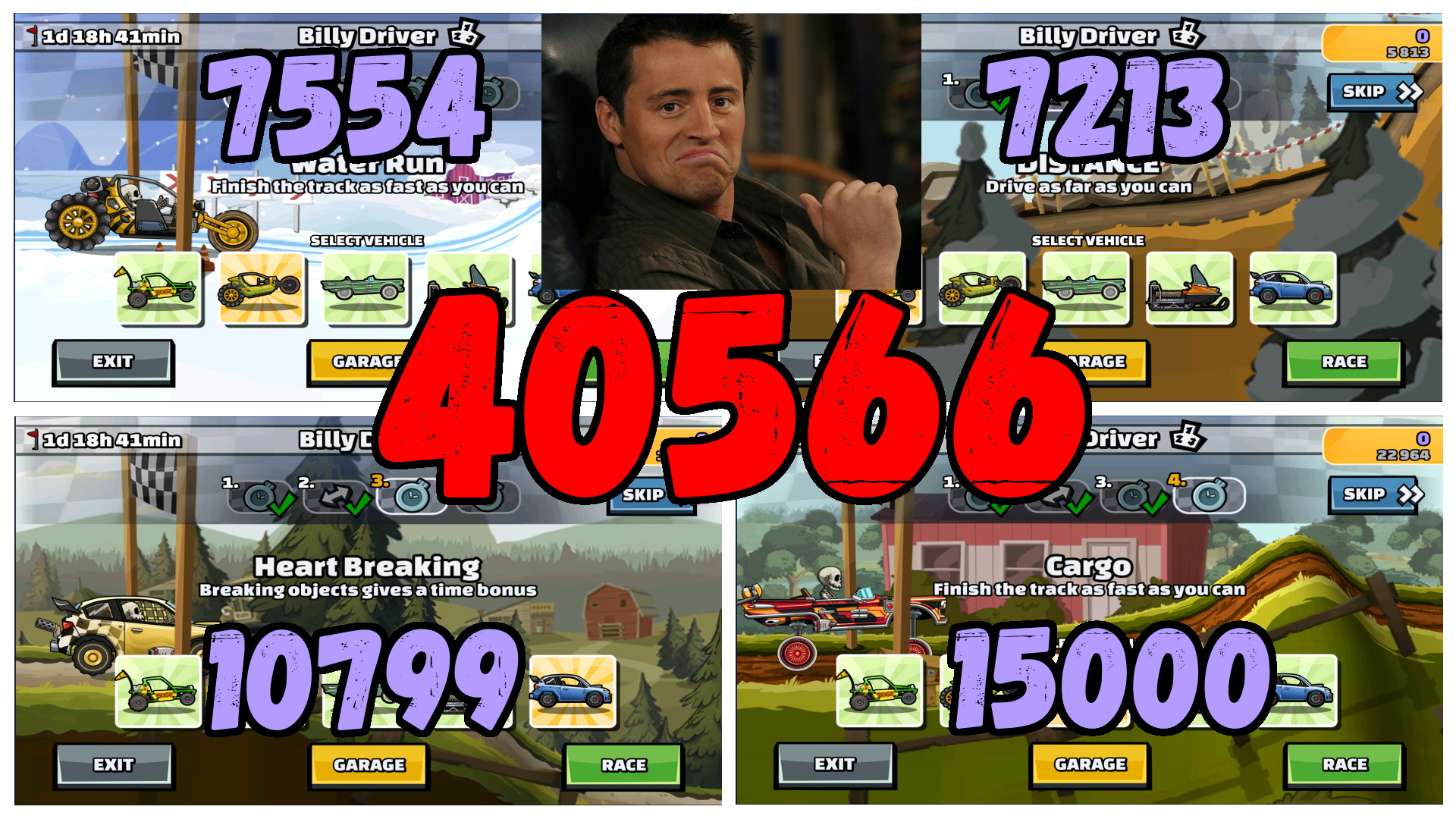 Hill Climb Racing 2 - 🔥 40566 Tutorial 🔥 (Billy Driver) – смотреть ...