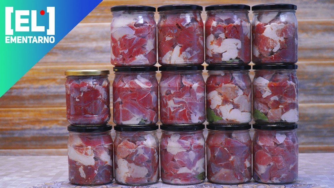 Рецепт домашней тушёнки из говядины и свинины