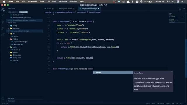 7: Membangun RESTful API dengan Golang Echo Framework - Method PUT Untuk Pengubahan Data ...