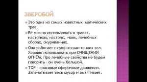 магический зверобой