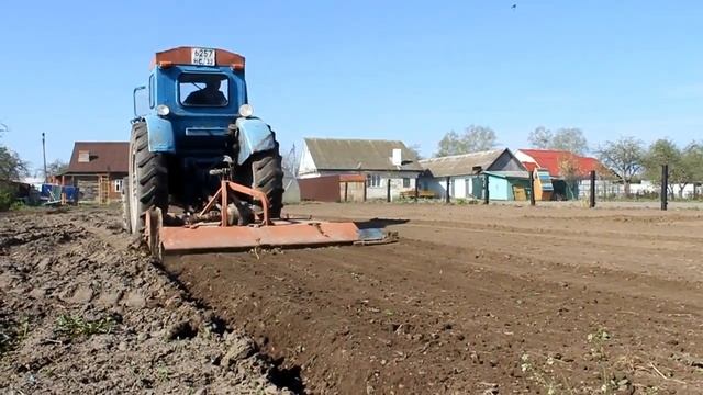 Почвофреза в Деле