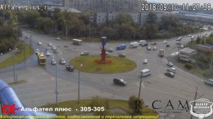 ДТП. Абакан. Кольцо на Трудовой. 10.09.2018