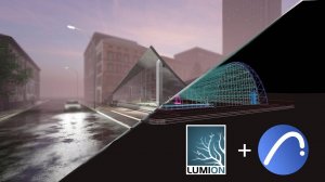 Zaha Hadid type building ArchiCAD + LumiON - timelapse