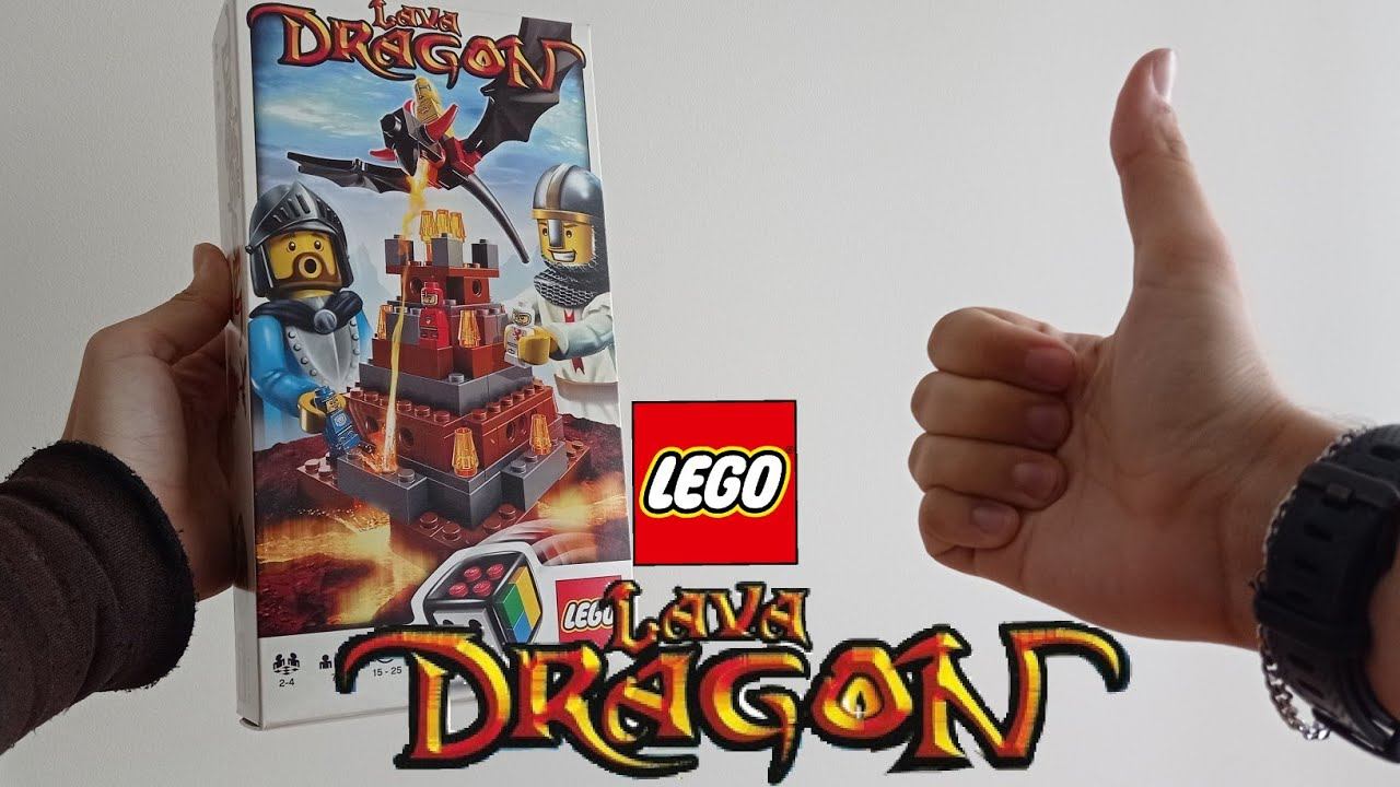 МОЯ ПЕРВАЯ НАСТОЛЬНАЯ ИГРА "LEGO" - Обзор на Lego Lava Dragon 3838