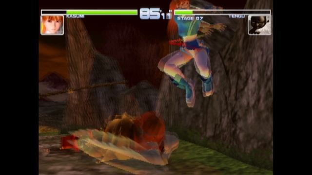 Dead or Alive 2 - Kasumi vs Tengu(Very Hard) - Story Mode