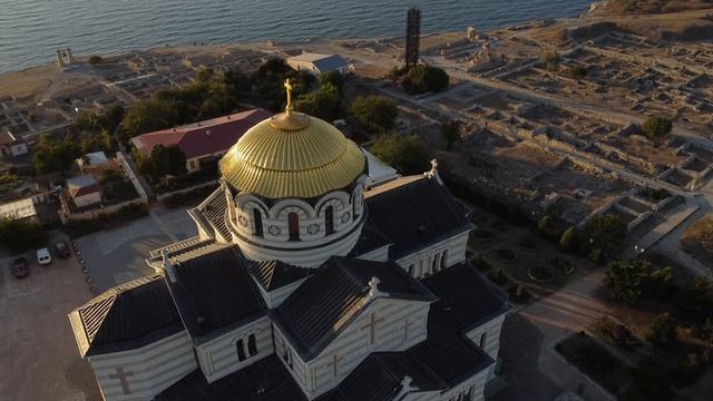 Фестиваль "Опера в Херсонесе" - 2020. Вид с DJI Mavic mini