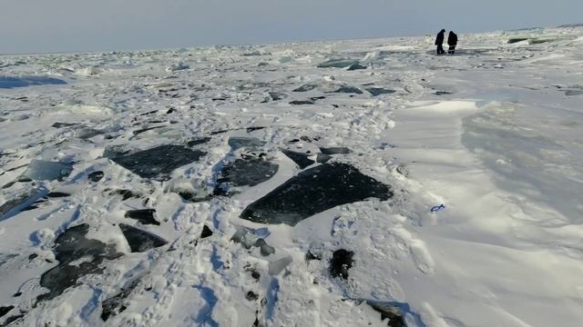 Дудинка . Рыбалка на корюшку.mp4