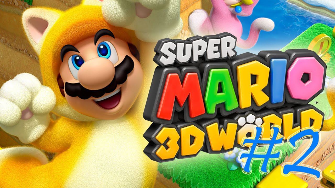 Ivan4ik & Alyon4ik - Super Mario 3D World (Wii U)(часть 2)(01.02.16)