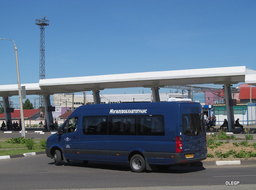 Микроавтобус Бобруйска ATLANT-M C19VW 6ТАХ5638 Маршрут АВ Бобруйск - АС Горки (Княжицы - Ст.Чемоданы