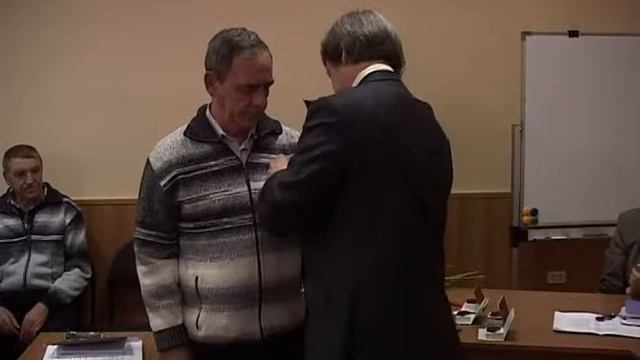 Награды - чернобыльцам. Октябрь 2011 год.