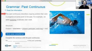Open English Fique Em Casa - O Que É o Past Continuous