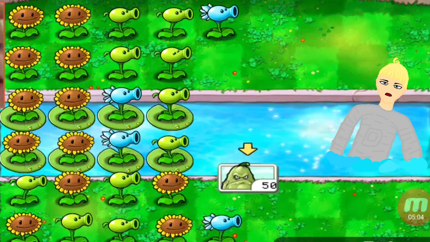 я в бассейне | Plants vs Zombies | #6