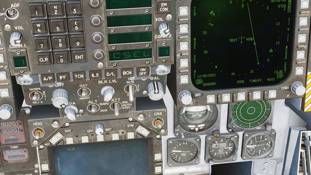 F/А-18С Удар по Блокпосту