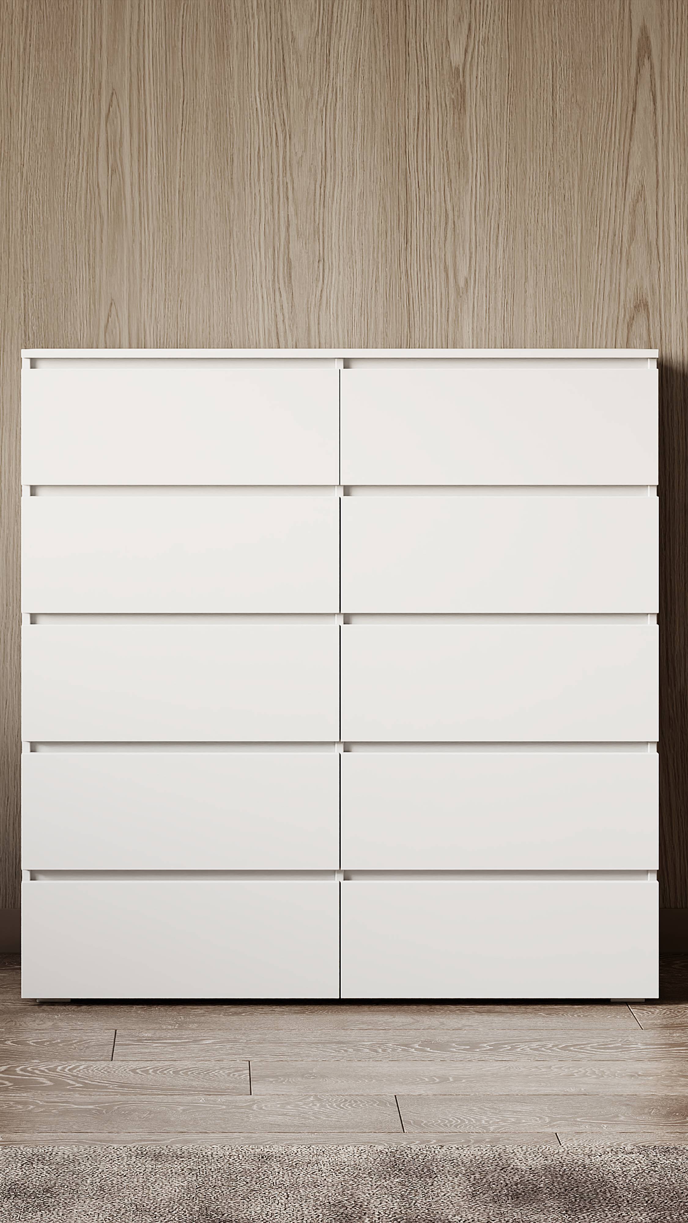 Комод Дублин белый