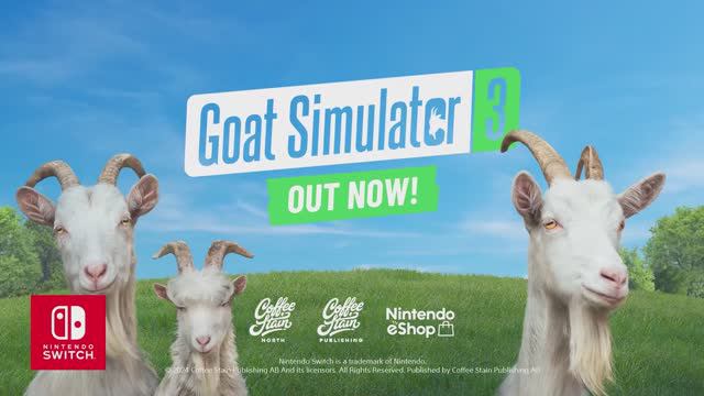 Goat Simulator 3 | Официальный трейлер | Nintendo Direct