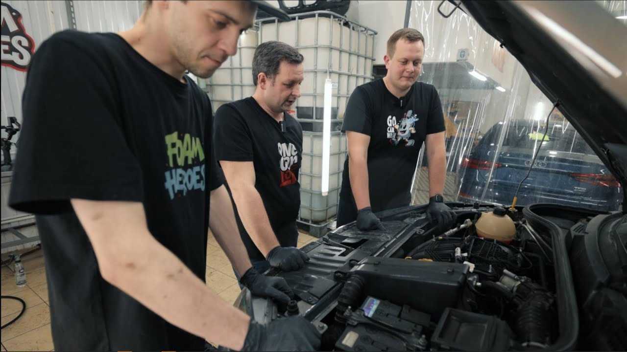 ДЕТЕЙЛИНГ ЭКСТЕРЬЕРА ПОСЛЕ ЗИМЫ      #детейлинг #мойка #foamheroes #уходзаавто