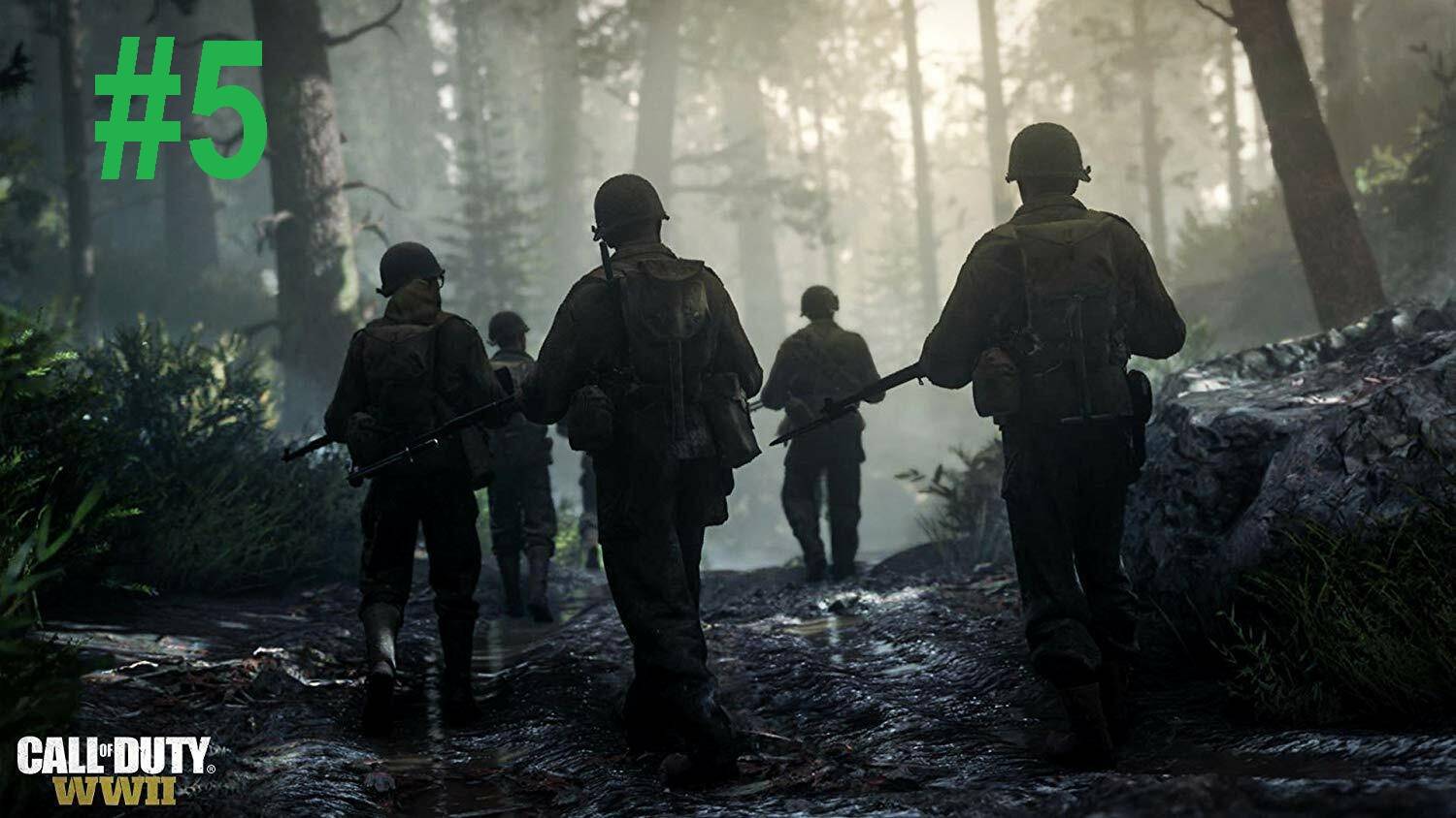 #5 Call of Duty WWII Освобождение
