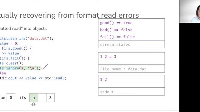 0219: Actually recovering from format read errors – смотреть онлайн видео от Python: Кодовое ...