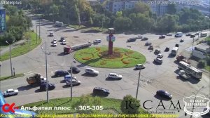 ДТП. Абакан. Кольцо на трудовой. 23.09.2019