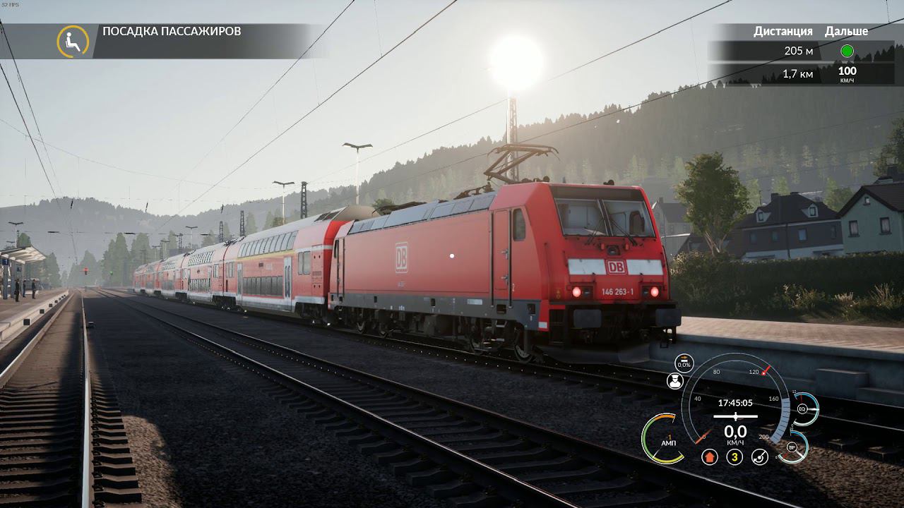 Train Sim World (TSW): сценарий - Региональный экспресс. (перезалив)