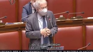 Claudio Borghi (Lega), Camera, 25/5/21