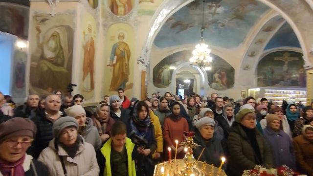 11.12.22.Проповедь митрополита Тихона. г.Орёл Богоявленский храм.