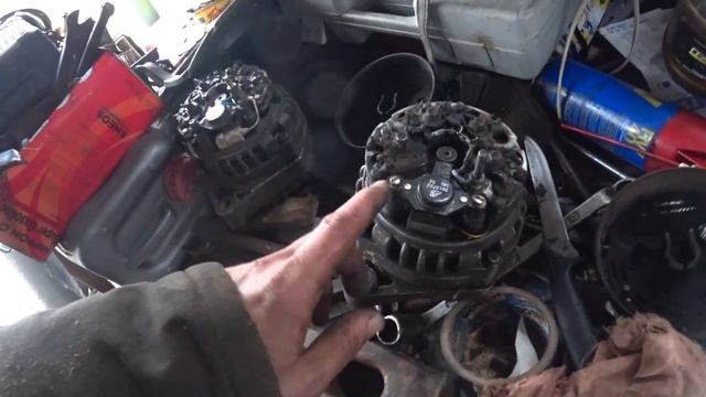 Мерседес 308 проблемы с зарядкой АКБ