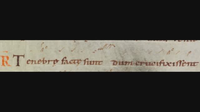 Tenebrae factae sunt