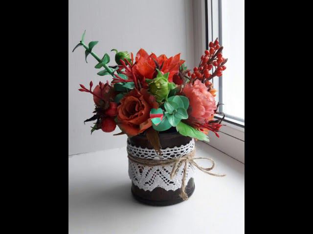 ОБЗОР ЦВЕТОВ своими руками! #цветы#керамическаяфлористика#холодныйфарфор