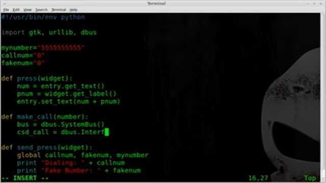 GTK Number Pad for Nokia N900 Fake Caller ID Number - Python - Linux – смотреть онлайн видео от ...
