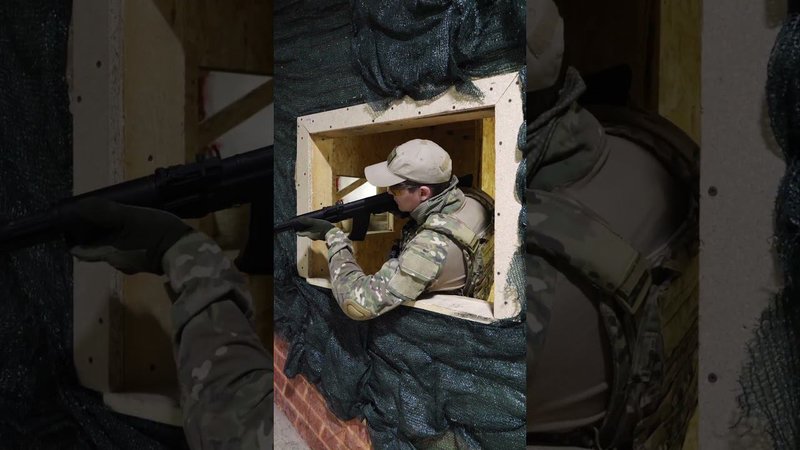 Гидробол: Занимаем позицию у окна правильно. #orbeegun #gelblaster  #airsoft
