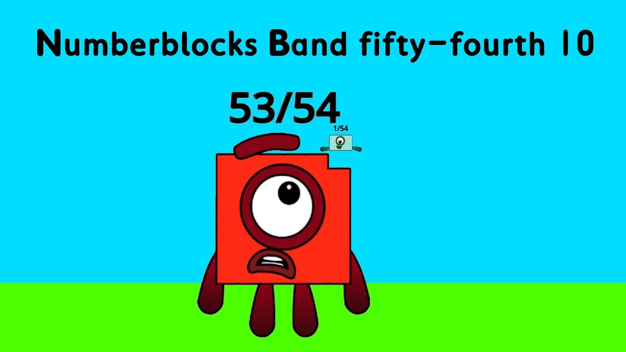 Numberblocks Band fifty-fourth 10