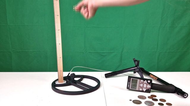 Проверка чувствительности металлоискатель Terra-F250