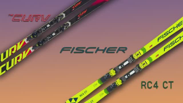 Горные лыжи Fischer The Curv VS Fischer RC4 CT сравнение