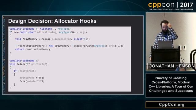 CppCon 2017_ Jonathan Henson “Naivety of Creating Cross-Platform, Modern C++ Libraries...”