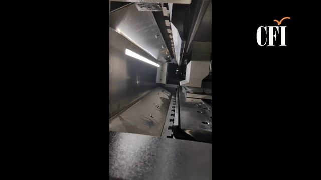 Изготовление угловой фасадной кассеты на автоматическом панелегибе LHA-1400PC