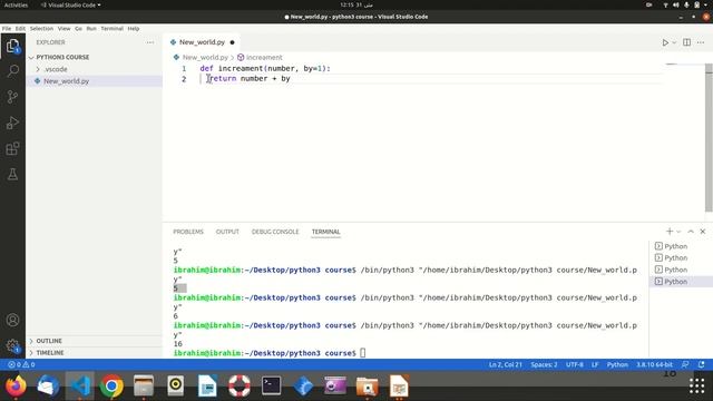 Python Arguments Type Of Arguments Python Tutorial For Beginners 3991
