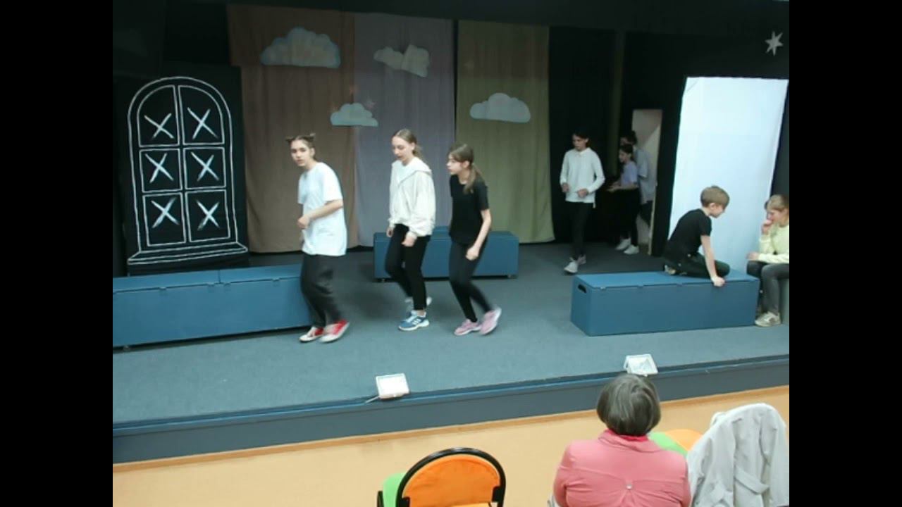 Мастер-класс Е.К. Кирюшиной -  Репетиция номеров к эстрадному представлению "Большая перемена"