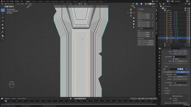 009 Modeling the Highpoly 4