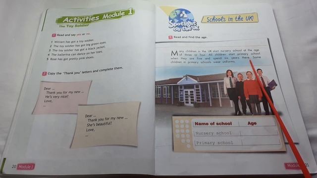 Spotlight 3 / Activities Module 1, Spotlight on the UK p.20-21 / Сборник p.13-15 - смотреть ...