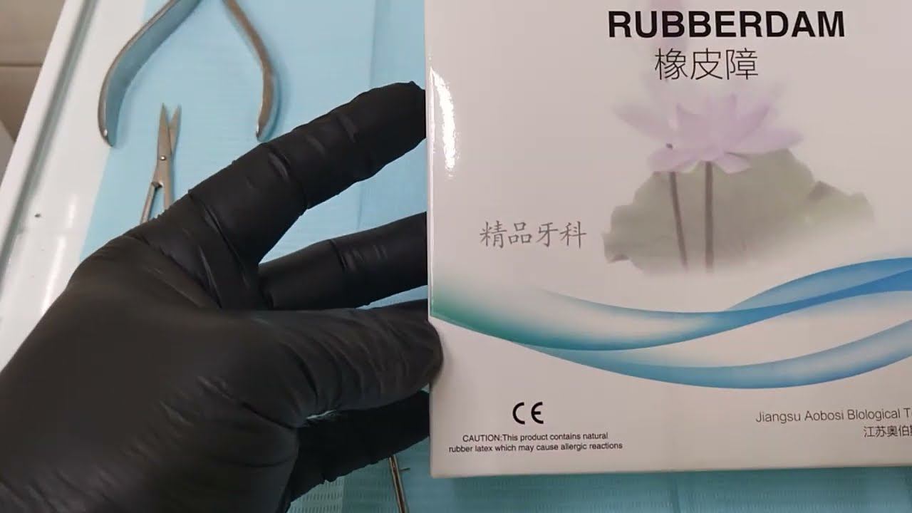 Технический обзор на платки раббердам.Бренд AO BO SI. (Китай). #rubberdam