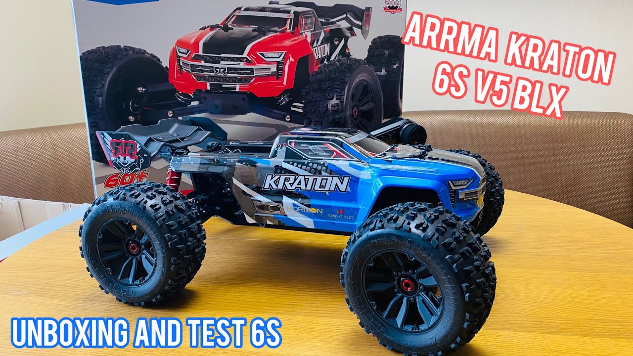 ARRMA Kraton 6S BLX v5 unboxing and TEST, ТАЧКА на УБОЙ! | rc bashing