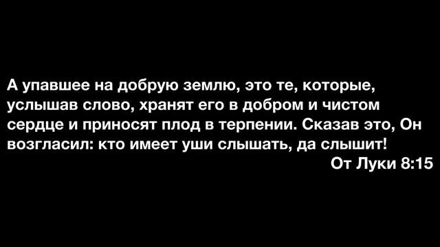 Урок 4. “Притчи Иисуса” (Мк. 4:1-34). Изучаем Библию с Виталием Олийником.