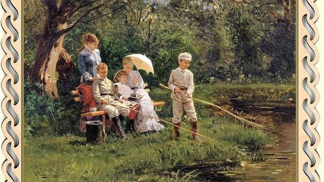 Семья в творчестве русских писателей. Литературная гостиная онлайн.